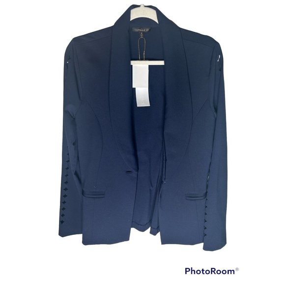 capsule 121 | Jackets & Coats | Capsule 21 Womens Navy One Button ...